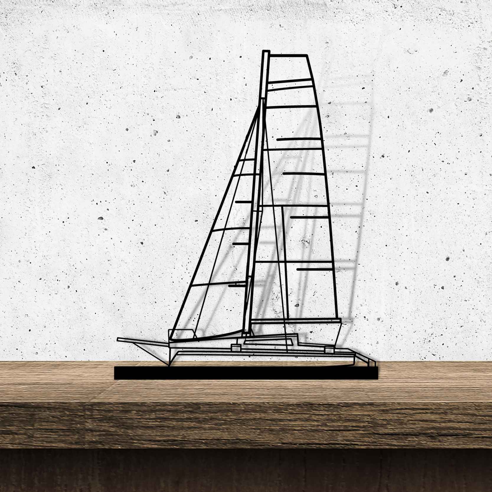 760 Silhouette Metal Art Stand – Ocean Silhouettes