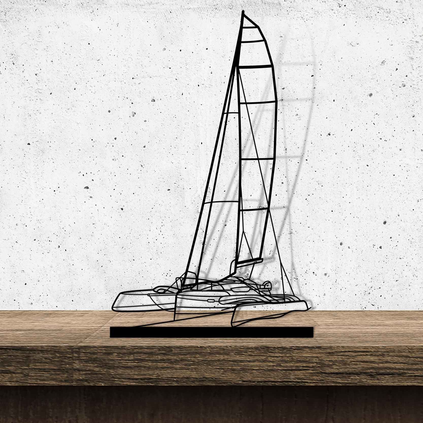 28 Silhouette Metal Art Stand – Ocean Silhouettes