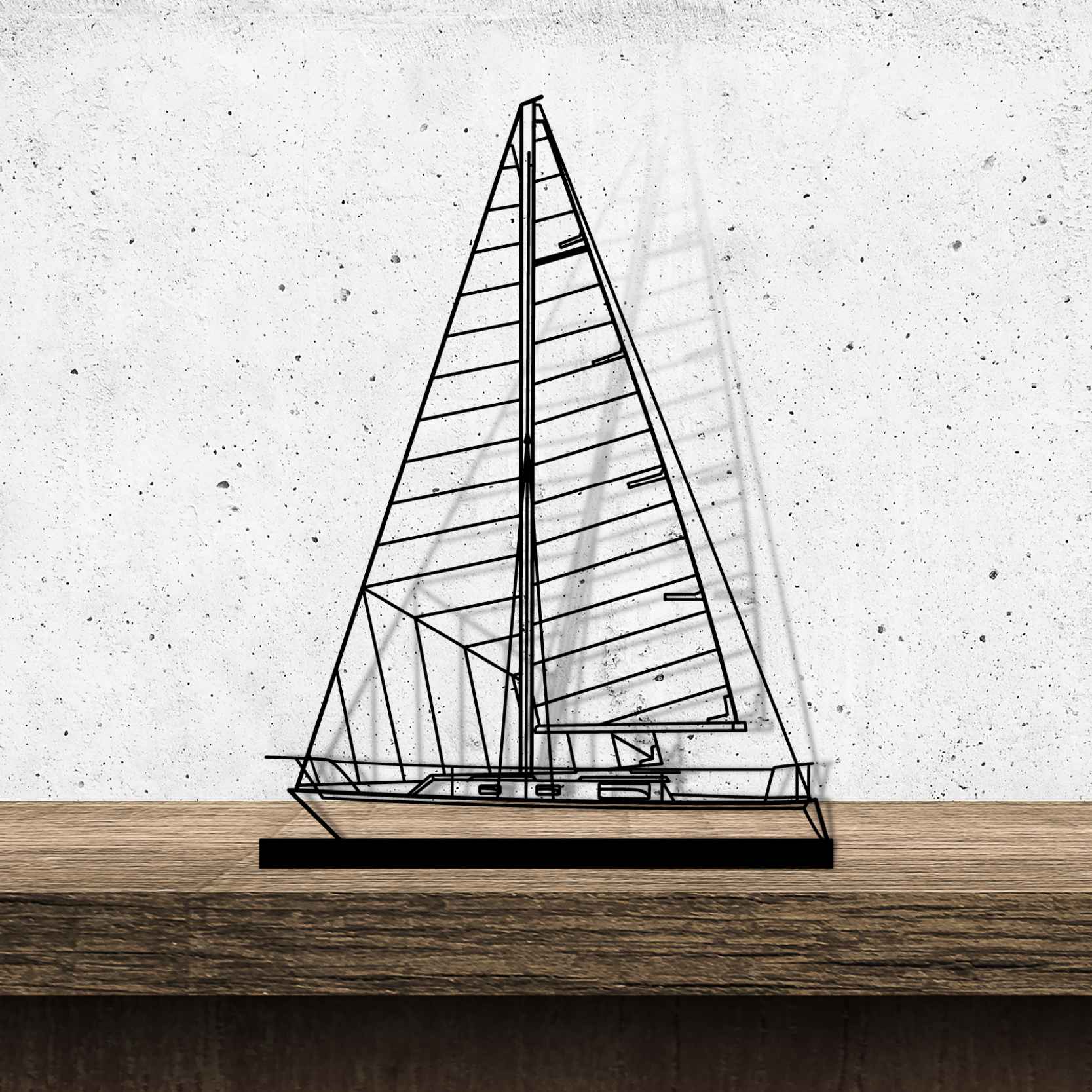 32 Silhouette Metal Art Stand – Ocean Silhouettes